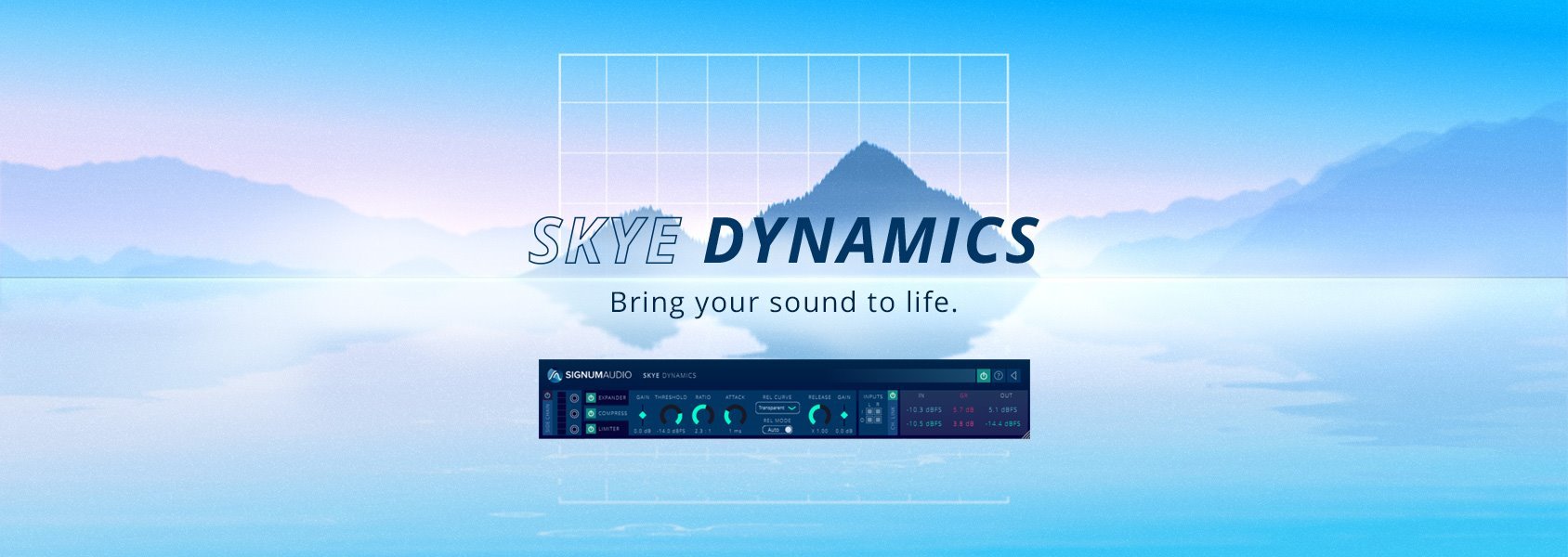 SKYE Dynamics - Bring Your Sound To Life | Multi-stage Dynamic Processor Plugin. Signum Audio